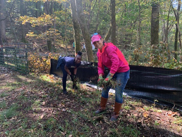 HCA volunteers at Radnor Lake - Friends of Radnor Lake